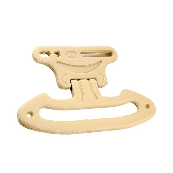 *車の後部座席への乗降の際に便利な車内ハンドルグリップ、手すり、持ち手、お年寄りやお体の不自由な方、お子様が乗り降りの際、大変便利です、また車内ハンガーとしてスーツ、ジャケット、コート、その他荷物掛けとして様々な用途にご使用頂けます*ハンド...