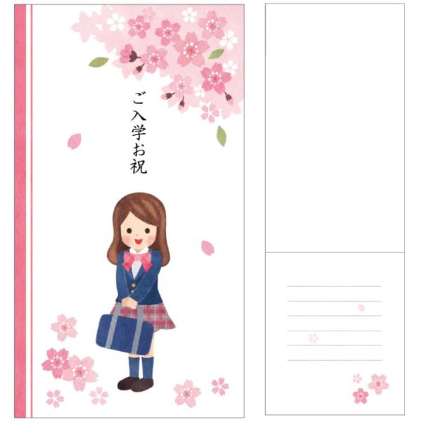 100*180ｍｍ　ラメ入り印刷　紙パーツ付　中封筒付文房具・オフィス用品/のし・冠婚葬祭用品/祝儀袋