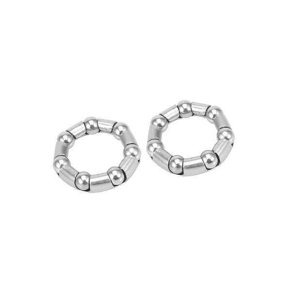 [素材] : このボールベアリングリテーナーはステンレス鋼製で、耐久性があり強度が高いです。[商品サイズ] : 外径: 37.6mm/1.48インチ; 内径: 24.7mm/0.97インチ。パッケージに含まれるもの: 自転車用ボールベアリン...