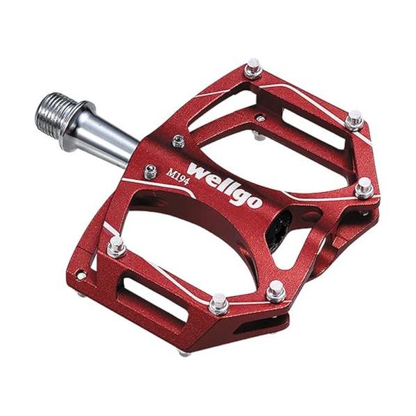 Weight:243g(Pair)バイクを選ばない両面踏み薄型CNC仕上げのアルミペダルスポーツ＆アウトドア:自転車:自転車パーツ:ペダル