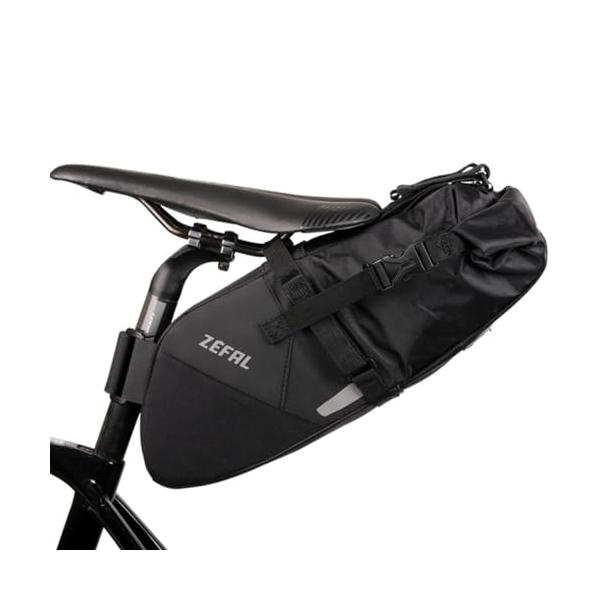 リアラック不要の大容量サドルバッグ。 バックパックが煩わしいと感じる方に最適。 耐久性のある面ファスナーと耐引裂性素材を使用。 折りたたみ式クロージャーと熱圧着された防水生地により、浸水の心配がありません。 ・素材:TPU 420D ・サイ...