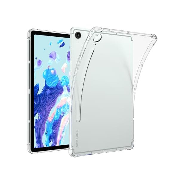 対応機種 Galaxy Tab S9 FE/Galaxy Tab S10 FE 保護ケース 全面保護 透明度の高いカバーが360度からの衝撃を守り、ソフトなフレームが落下によるダメージを緩和する 。しっかり保護して、着脱も簡単  高品質素材...