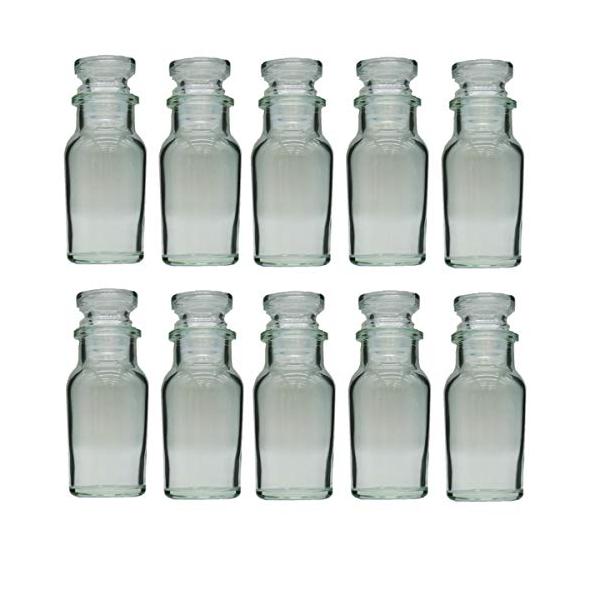 入数：10本内容量：NET 60ml  瓶の肩口までの水の量で換算 サイズ：胴径42mm/全長85mm 瓶のみの高さ ※CAP装着時の高さは約10.5cm*サイズについて*胴径：瓶の一番太い部分の直径／全長：高さキャップ：樹脂キャップ付ガラ...