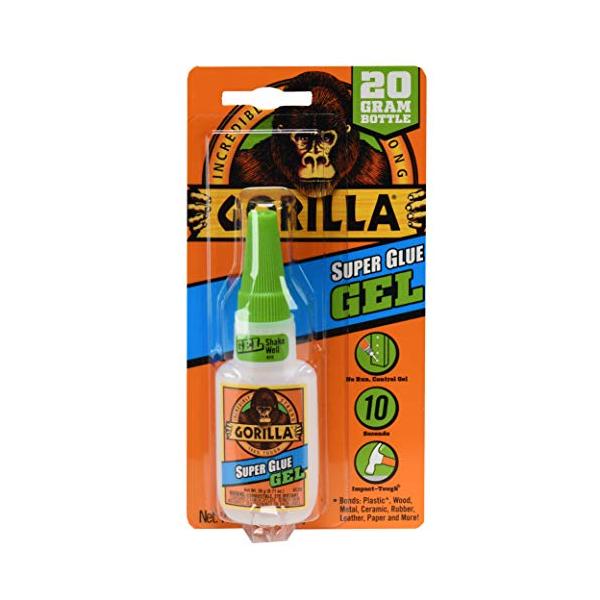 ジェルフォーミュラ：垂直面での使用に最適なランコントロールジェル配合。詰まり防止キャップ：接着剤の乾燥を防ぎます。 ゴリラは繰り返し使用しても丈夫です。衝撃強度：耐衝撃性と強度を向上させるために特別に配合されています。高速設定：10*45秒...
