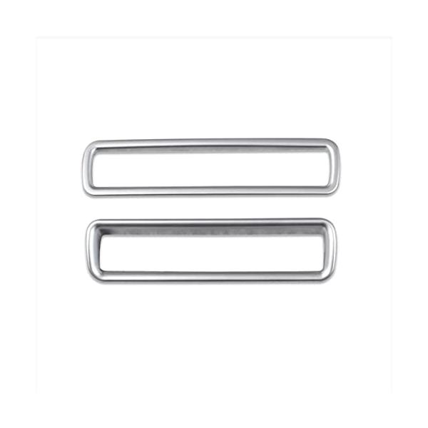 1.適合車種: 日産 新型 エクストレイル T33 令和4年7月*2.素材：高品質ABS,メッキ加工3.色: サテンシルバー4.取り付け方法:付属の3Mの両面テープで、貼るだけの簡単装着,テープが足りない場合は補強お願いします5.セット内容...