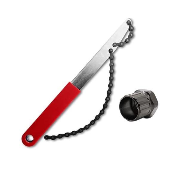 耐久性のある素材 スプロケット分解工具は炭素鋼材料で作られ、硬度が高く、丈夫で耐久性があり、耐摩耗性があり、壊れにくい。耐摩耗性に優れているので、長時間使用することができます。 使用簡単 自転車スプロケット分解工具は、フライホイールを分解す...