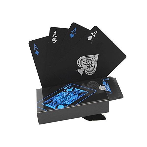 ブラック トランプ 黒 プラスチック 遊び ポーカー マジック 大富豪 手品 豪華 高級 パーティー テーブル ゲーム かっこいい カッコイイおもちゃ/おもちゃ雑貨・手品/マジック・手品