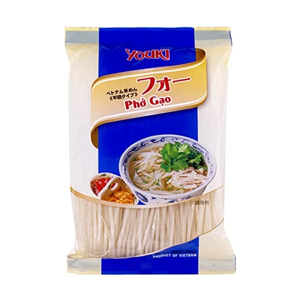 内容量：200g ゆで時間5-6分 原材料:米、タピオカでん粉、食塩原産国：ベトナム商品サイズ：155*250*25mm食品・飲料・お酒:麺類・パスタ:ライスヌードル