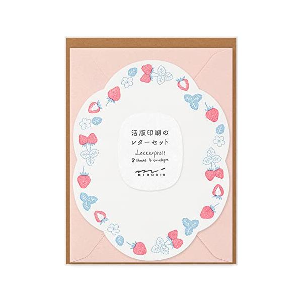 かわいらしさの中にも風合いがある活版印刷のレターセット。ミニサイズの便箋は、ひとこと書くのにぴったりです。 仕様 便箋/8枚入(無罫)、罫線下敷付、封筒/4枚入 サイズ 便箋/H135*W103〜105mm　封筒/H110*W145mm文房...