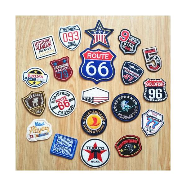 人物刺繍パッチホビー/手芸・画材/装飾材料/ワッペン・アップリケ/刺繍入りアップリケ