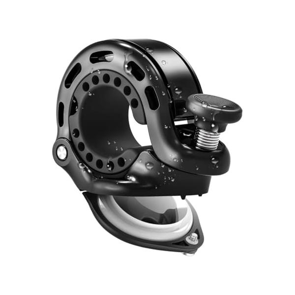 AirTag専用収納スペース内蔵・防犯機能向上 RAVEMEN Q2ベルは、AirTag用の専用収納スペースを内蔵。付属の六角レンチで簡単に取り付け可能です。シームレスな一体化デザインがAirTagを衝撃・日光・雨風から保護し、自転車の防犯...