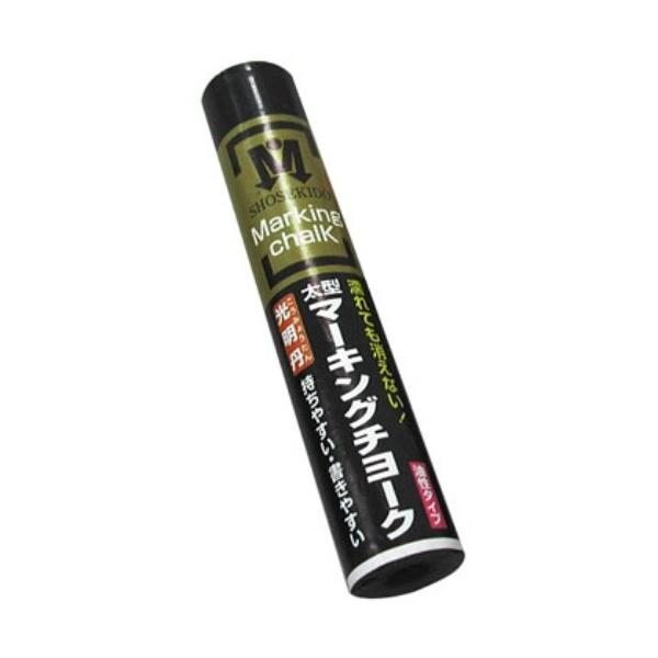 色:黒入数:1箱(12本入)タイプ:油性形状:丸型サイズ:φ20*106mm用途:アスファルト、ガラス、コンクリート、木材、プラスチック、鉄板など太くて折れにくく、軍手でも持ちやすいです。夏の暑さにも溶けにくく、濡れても消えにくいです。DI...