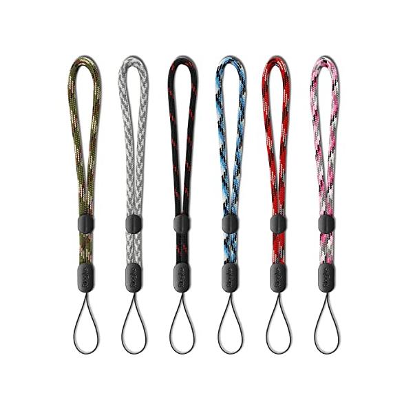 Ringke Paracord Hand Strap あらゆるスマートアクセサリ スマートフォン、デジタルカメラなど に対応できます。  落下防止 大切なあなたの器機を手から滑りを防ぎ、落下を防止することができます。  多様な色感 さまざま...