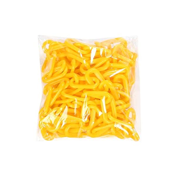 サイズ：長さ 5m 厚さ 8mm 仕様：丈夫で軽量 雨に濡れても錆びません 素材：ポリエチレン イエロー 重さ：約390ｇ**商品詳細は下段「商品の説明」に記載しております**DIY・工具・ガーデン:建築金物:チェーン:リンクチェーン