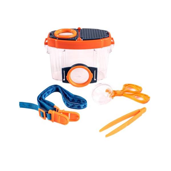 適　合 　愛らしいバグの生息地は、使いやすいラップストラップの閉鎖と高い通気性を備えています。ポータブルで持ち運びが簡単です。子供の認知能力を大幅に向上させ、子供の想像力と実践能力を刺激します。 セット内容 　飼育ケース*1、ストラップ ひ...