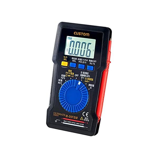 *直流/交流電圧:4/40/400/600V*直流/交流電流:40m/400mA*抵抗:400/4k/40k/400k/4M/40MΩ*非接触検電(NCV)*導通試験:約50Ω以下でブザー産業・研究開発用品:工業用計測器:電子測定機器:テスター