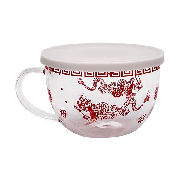 サイズ(約):本体/14*10.5*7cm (取っ手含む)・シリコン蓋/11*11*0.5cm、すり切り容量:450ml本体重量(約):240ｇ (蓋付き)生産国:中国素材・材質:耐熱ガラス (耐熱温度差 120度)使用区分:熱湯用・電子レ...