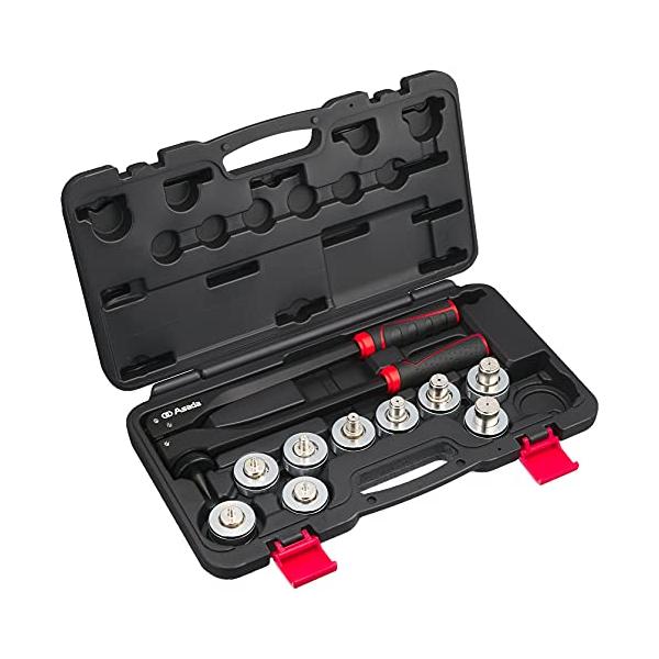 セット内容:本体、ヘッド(1/4、5/16、3/8、1/2、5/8、3/4、7/8、1、1-1/8)、ケースDIY・工具・ガーデン:作業工具:工具セット・道具セット