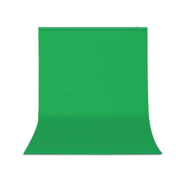 * 無反射の撮影背景布 グリーンバックの正面は無反射で、余計な光の反射を防ぎ、光沢感を抑えて、撮影対象を自然に引き立てできます。裏面は反射面、様々な撮影ニーズに満足ができます。緑背景布は合成加工が綺麗にできるので、zoom Skype等のビ...