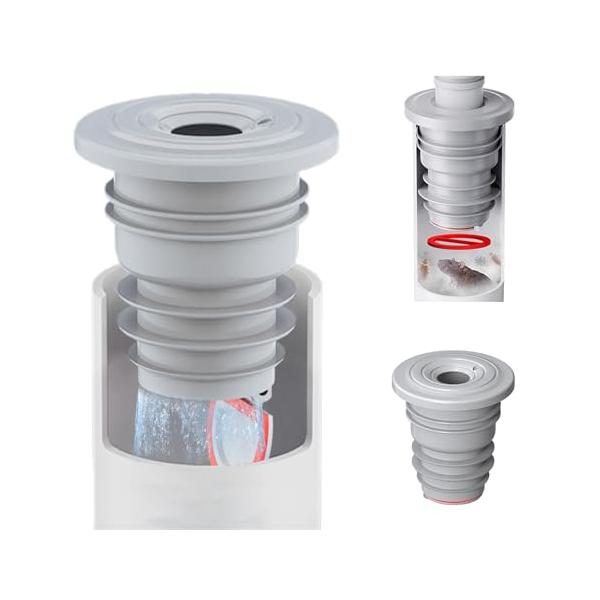 サイズ この防臭シールリングは、35〜40mmのパイプと40〜50のパイプに適しています。さまざまなタイプの下水管と互換性があり、さまざまな配管システムとの互換性を確保し、柔軟なアプリケーションオプションを提供します。 完全な保護 下水管の...