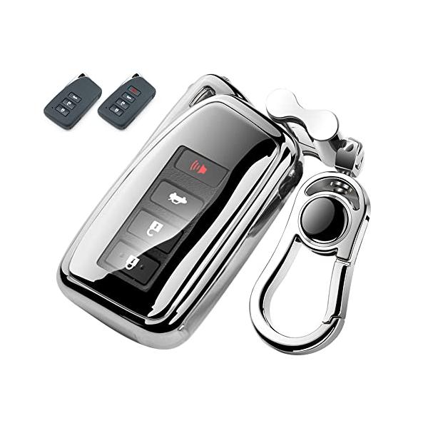 セット内容：レクサス専用キーケース*1 (2)キーホルダー*1。本商品はキーカバーのみの販売となります、純正キーは付属しておりません。 適合車種：レクサス GS10系(250/300/350/450h) H24/2- レクサスIS30系(2...