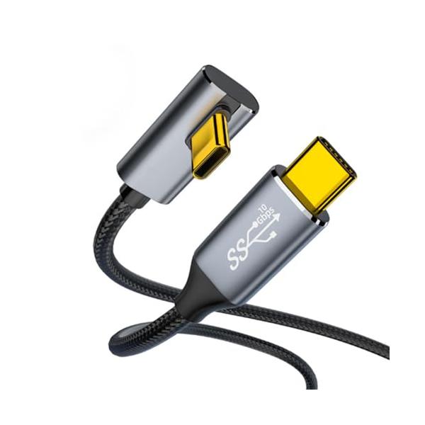 10Gbpsデータ転送&amp;4K@60Hz高解像度 Type C ケーブルとしては、転送速度と安定性を向上させるために設計されています。USB 3.2 Gen2、4K オーディオ/ビデオ 10Gbps信号転送と最大20V/5Aで充電しま...