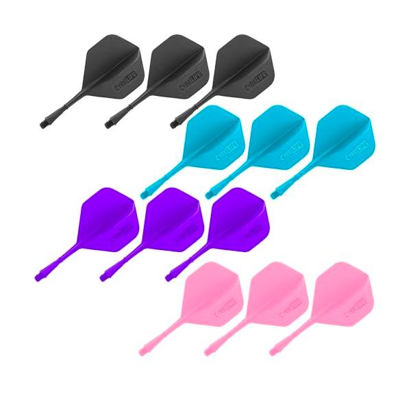 スタイル:CF01、4色12パックこのアクセサリーを使用すれば、Oraindry シャフトやPET フライトは必要ありません。このアクセサリーはシャフトとフライト付きの全体です。フライトの落下や気分に影響する心配はありません。このアクセサリ...