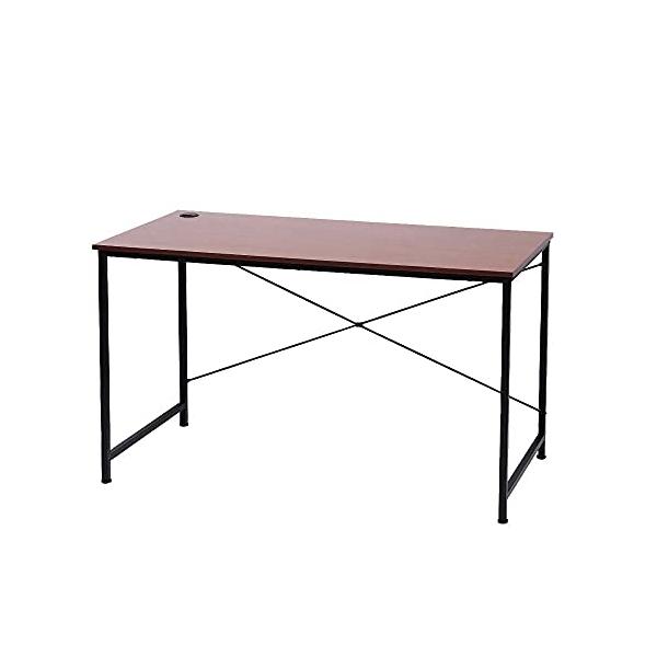 サイズ 幅１２０*奥行５５*高さ７２ｃｍ*br**br* 仕様 *br**耐荷重：天板１５ｋｇ*br**サイズ 約 ：幅１２０*奥行５５*高さ７２ｃｍ*br**カラー：ブラック／ブラウン*br**br*文房具・オフィス用品/オフィス家具・収...