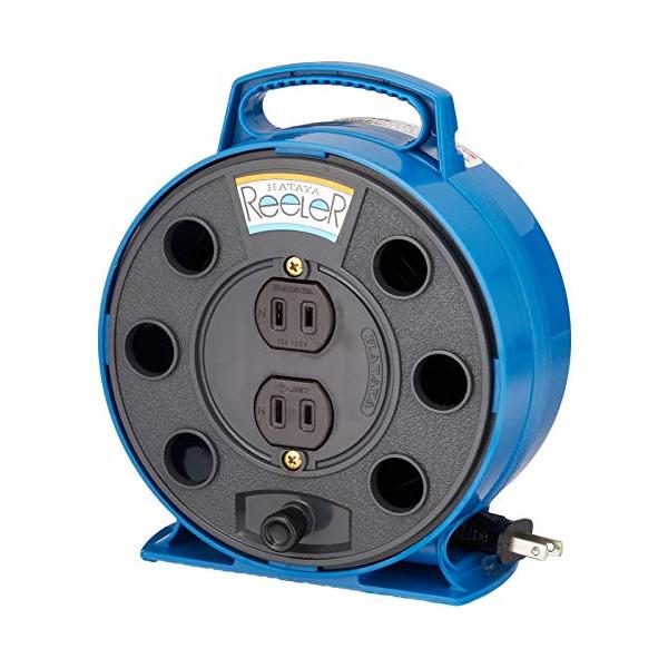 工事・照明用品、コードリール・延長コード、コードリールの関連商品メーカー名：(株)ハタヤリミテッド／  特長  ／・屋内用ホームリールです。／・電線の溶解・焼損を防ぐ温度センサー付です。／・温度センサー付です。／  用途  ／・家庭用に。／...