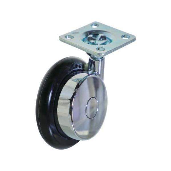 *許容荷重(daN)：40*許容荷重(kgf)：40.8*車輪径D(mm)：63*車輪幅(mm)：11*取付高H(mm)：77*取付座A(mm)：38*取付座B(mm)：38*取付ピッチX(mm)：26*取付ピッチY(mm)：26*取付穴径...