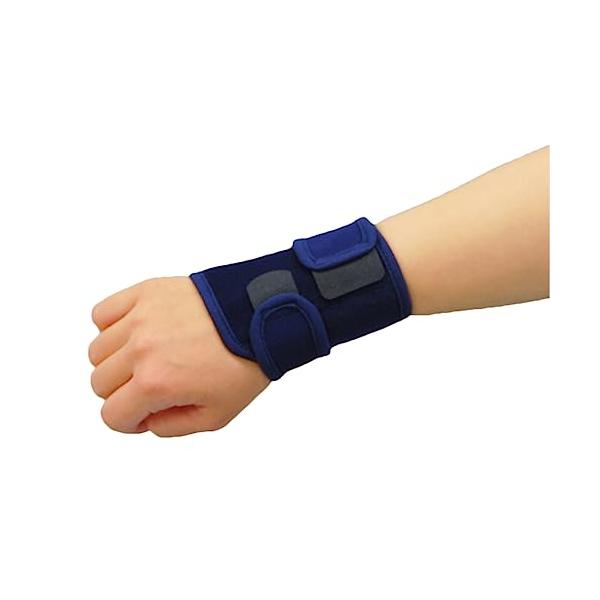 症状にあわせて適度な場所で固定することができるTFCC固定バンドです。上・下にベルトが分かれているため、症状にあわせた固定が可能。尺骨側と手の甲側にステーが配置されるので効果的な尺屈・背屈の可動制限が可能。左右兼用で、面ファスナー接着により...