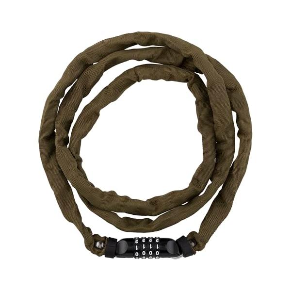 これ一本で前後ホイール、ペダル、サドル、ボトルケージをまとめてロック可能で、パーツの盗難防止に役立つロングチェーンロック小型のワイヤーカッターなどでは切断が難しい高い安全性を持つチェーンロック。チェーンサイズ:4mm鍵を紛失する心配のないダ...