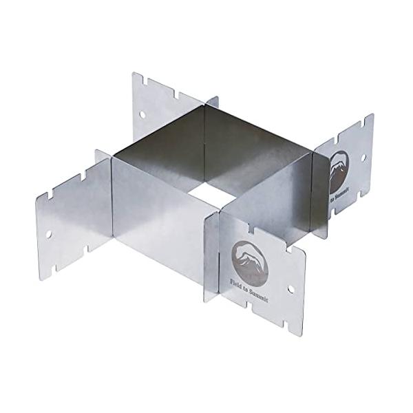 サイズ(約):1枚W29xH10cm/厚み1.5mm 組立サイズ(約):W40xH10cm 収納袋サイズ(約):31x14x0.9cm 重量(約):1枚318g本体:ステンレス 収納袋:ポリエステル※製造工程によるキズ、ヘコミ等の使用に問題...