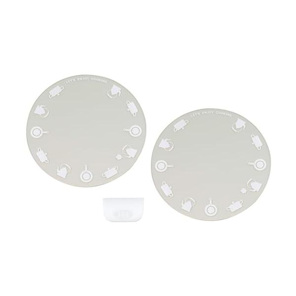 サイズ:直径/約20*厚さ0.3cm(1枚)、ヘラ/幅約6.6*奥行4*厚さ0.4cm素材・材質:ガラス/結晶化ガラス、ヘラ/PP(ポリプロピレン)生産国:日本※注意事項:鍋の種類、板厚や材質、形状などによってはIHのセンサーが誤作動し、ご...