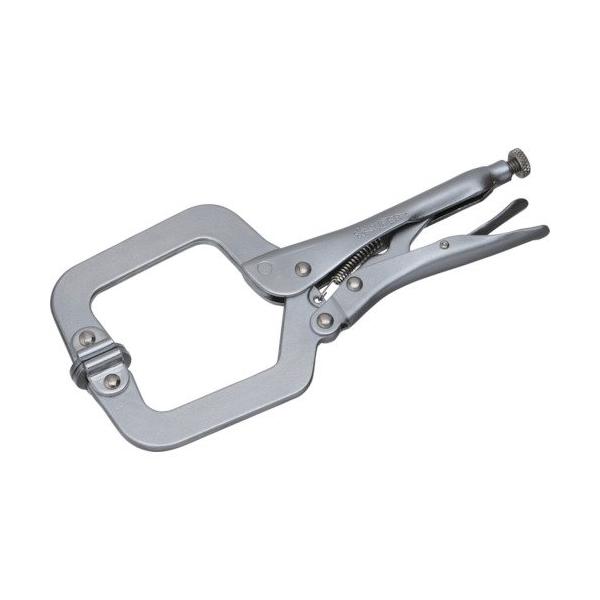 アゴ深さA(mm):65アゴ深さB(mm):75口開き(mm)角材最小:1口開き(mm)角材最大:73口幅(mm):27.2最大締圧力(kN):4.0全長(mm):250特殊鋼表面処理:ニッケルクロムメッキDIY・工具・ガーデン:作業工具:...