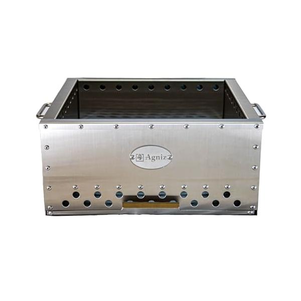 「2次燃焼特有の長所を備えながら、直火に近い自然な焚き火が楽しめる」。そんな、これまでの焚き火体験を一新する焚き火台。従来の大型二次燃焼ストーブは「炎の源である薪 焚き木 が見えない」という問題を抱えていました。本品は二次燃焼の機能はそのま...