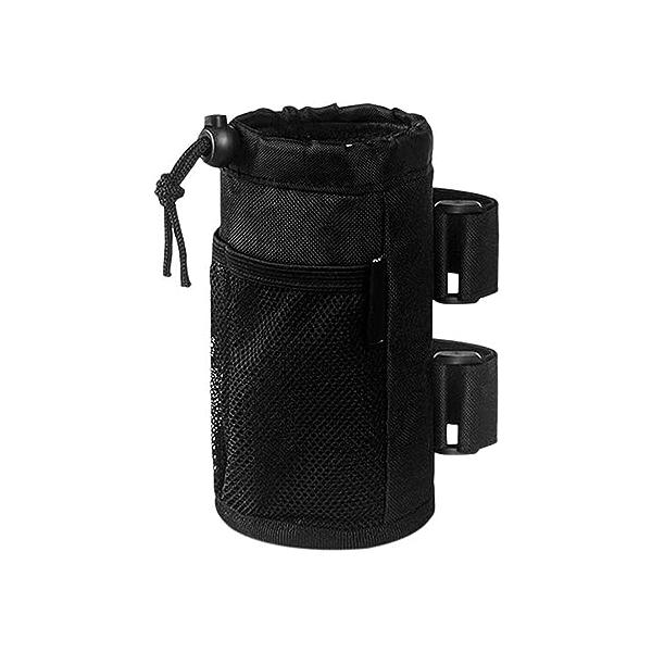 製品仕様 名称：自転車用水筒バッグ。素材：ポリエステル。サイズ：17.5*8.5*17.5 cm。 断熱材の内層 PEVA材から内層を作製し、非常に良好な保温断熱効果を有する。 網袋収納袋 外側の網袋収納袋は、携帯電話やエネルギー棒などを一...