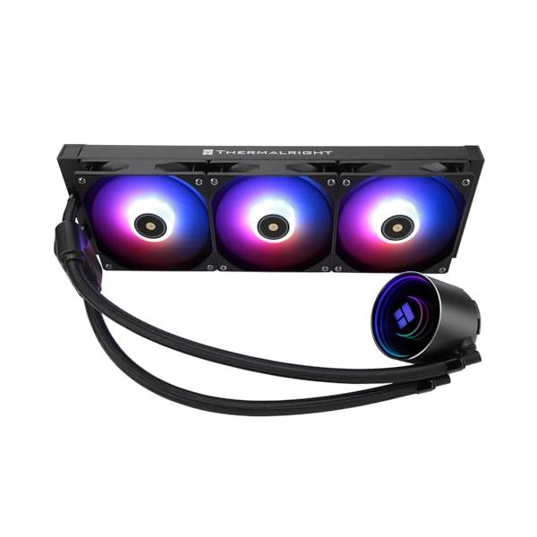 ベタークーリング  フル銅ミラープレーンベース*240仕様ブラックアルミフィンコールドプレート*高分子織物保護水管*標準120mmARGBファンで低抵抗、高冷却、低蒸発、長寿命の一体型水冷クーラーを実現したウォーターブロック。 ARGB神光...