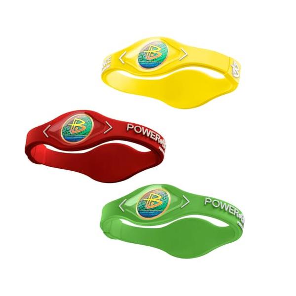SIZE:Red-S17.5CM / Yellow-S17.5CM / Green-M 19.0CM。このシリコン ブレスレットは、米国製の 3/2/3 つの目に見えるパワー バランシング ホログラムを備えています。快適な着用：非常に耐久性...