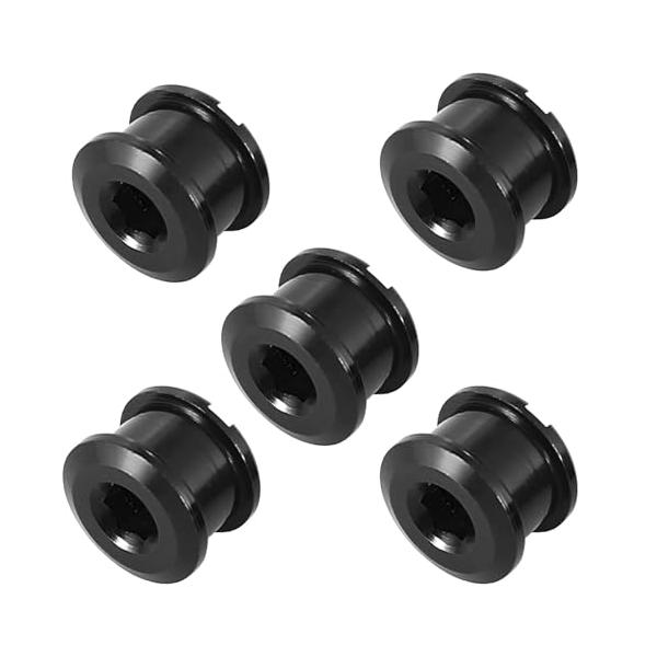 超軽量1.9g ダブルで1.9g、シングルで1.6gの超軽量ボルト。アルミニウム合金製なので耐久性・強度に優れており、傷つきにくく長期間使用できます。ステンレス製に比べて50％以上の軽量化が可能です。 チェーンリングボルトは、軽量でありなが...