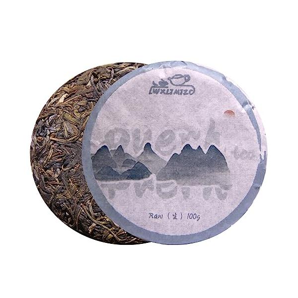 * 天然プーアル茶 プーアル茶ケーキは中国の雲南省で生産され、雲南大葉?晒青毛茶のプーアル葉から作られ、他の成分は追加されていません。* 完璧な味と香り プーアル生茶は発酵させていないため、マイルドでフレッシュな香りが残ります。 茶スープは...