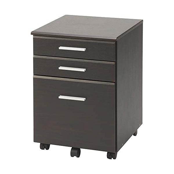 取手とキャスターを取り付けるだけの組み立て簡単ワゴン使いやすい3段タイプ引出しの出し入れがスムーズなスライドレール付き下段引出しにはA4サイズが横向きに収納可能文房具・オフィス用品:オフィス家具・収納:デスク:机