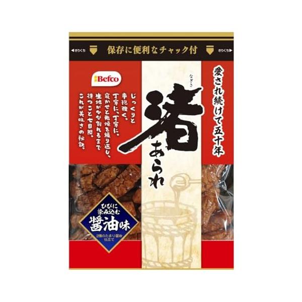 栗山米菓 渚あられ しょうゆ味 90ｇ*6袋食品・飲料・お酒/菓子・スナック/せんべい・米菓