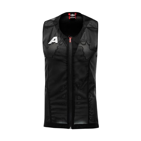 通気性の良いメッシュ素材を使用したベストタイプのジュニア用のバックプロテクター。人口工学に基づいて設計された柔軟なプレートにより、快適な装着感と動きやすさを実現します。内部には伸縮性のあるウエストストラップが装備されており、フィッティングが...