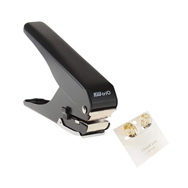 *size：14.8*2.4**素材：スチール・プラスチック*穴の大きさ：横15**縦4**台紙の穴の位置：最大14**対応枚数：コピー用紙10枚分ホビー:手芸・画材:クラフト・工芸:レザークラフト:レザークラフトツール:穴あけ工具