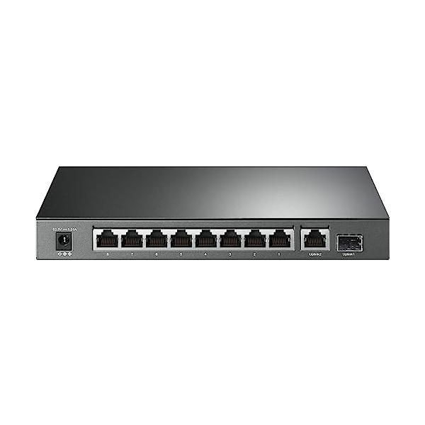 [特徴] 10/100/1000Mbps RJ45 *9、 ギガビットSFPポート * 1。内8ポートはPoE*対応で、LANケーブル1本で電力とデータを同時に供給。[IEEE802.3af/at]IEEE 802.3af/at準拠のPDと...