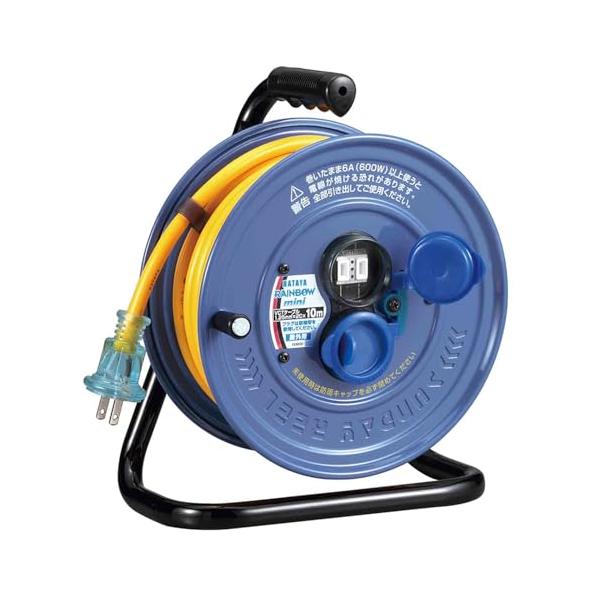 色：コンセントイエロー電線仕様(種別・太さ*心数):VCT 1.25**2心製品定格:125V・6Aコンセント定格:2P・15A・125V、コンセント数:2P*2個質量:2.5kg、コード長さ:10m、サイズ:H273*W224*D156m...