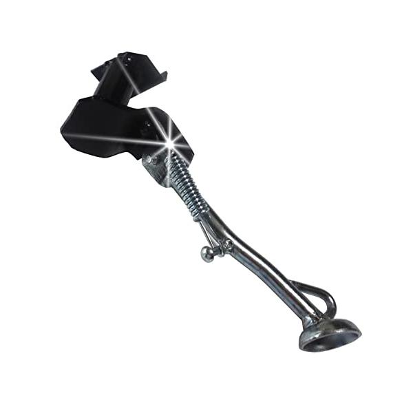 JOG メットインジョグ YG50 / 3YJ / 3YK に適合する サイドスタンド です。マフラー 交換 して ロング スイングアーム に 変更 して サスペンション バック ミラー シート に フェンダー ヘッドライト に ウィンカー...