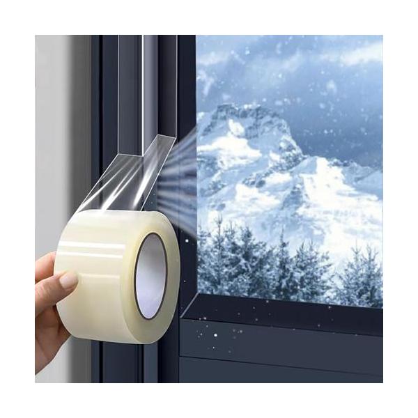 製品仕様 4.5m/ 9m / 16m /25m/35m。幅：5cm。厚さ：0.13mm。 入数：1個 素材：PE すきま風対策&amp;冷暖房を効率的に 貼るだけで隙間からの花粉、ホコリ、小虫、蚊などの侵入をしっかりブロックします。 超強...