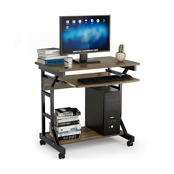 製品仕様  サイズ ：80＊50＊75cm、 材質 天板・棚板：パーチクルボード 厚さ15mm、エコで老化防止、断熱性、リアルな木目  フレーム：スチール・粉体塗装 エコ  キャスター：プラスチック ３６０*回転、ストッパー付  耐荷重 天...